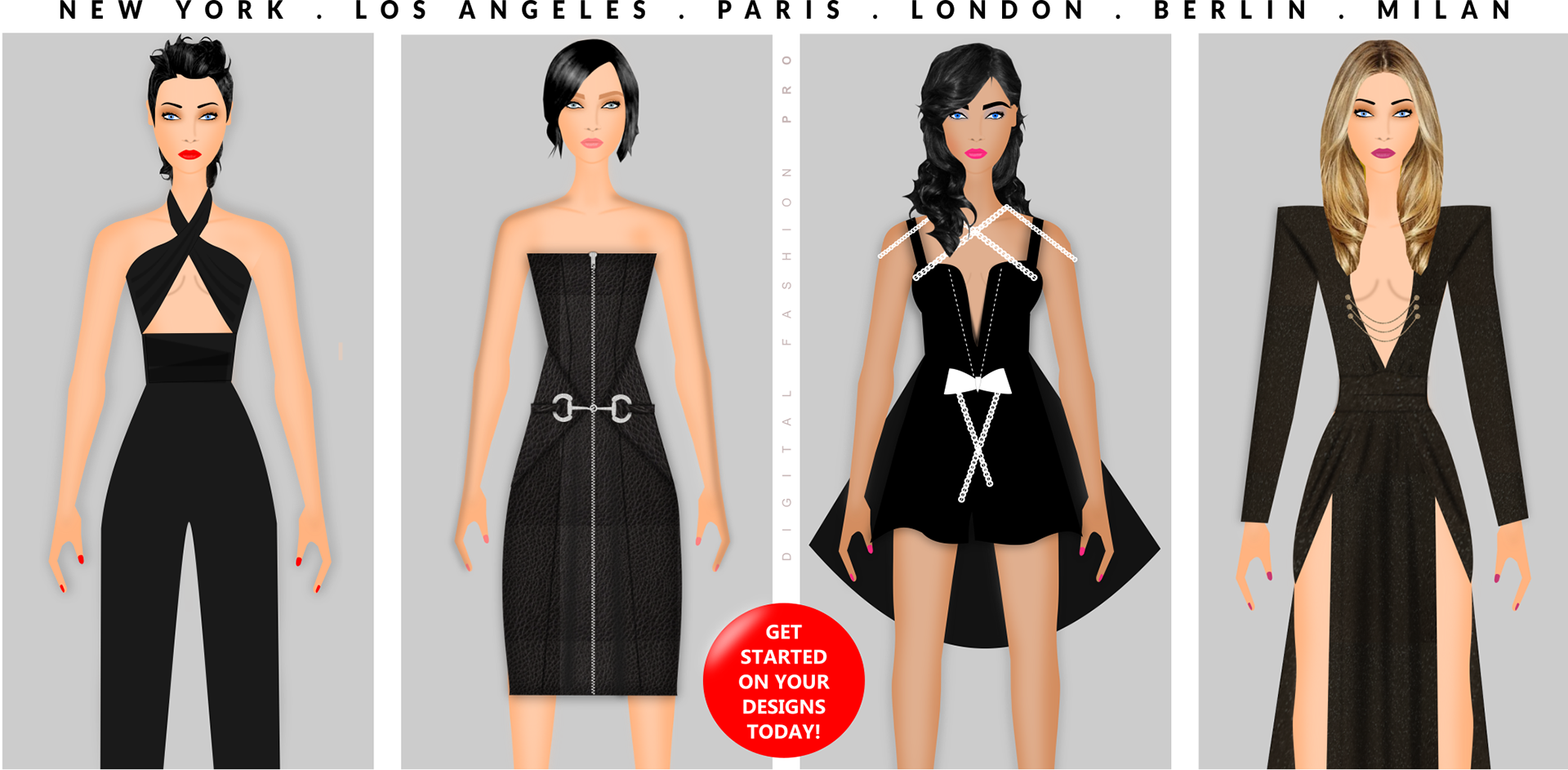 Digital Fashion Pro: #1 Fashion Design Software To Start Your Clothing ...